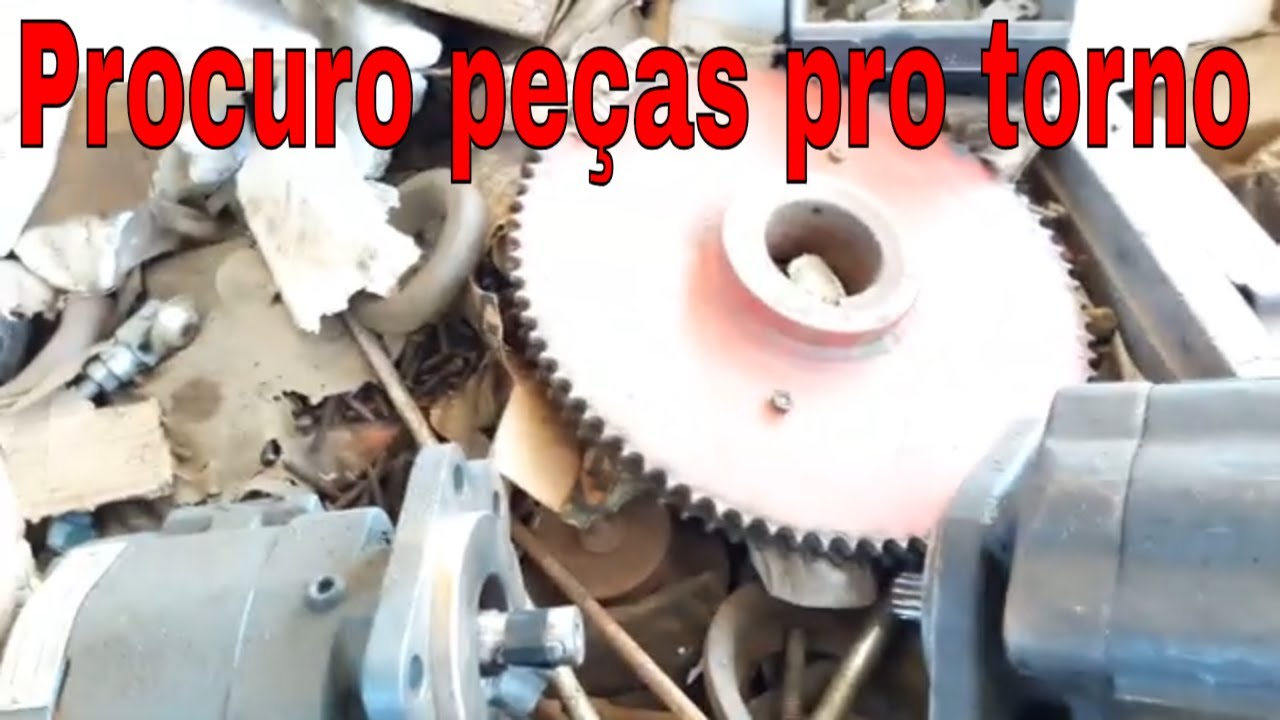 Torno mecânico caseiro,procurando peças no ferro velho! Ep2 - YouTube