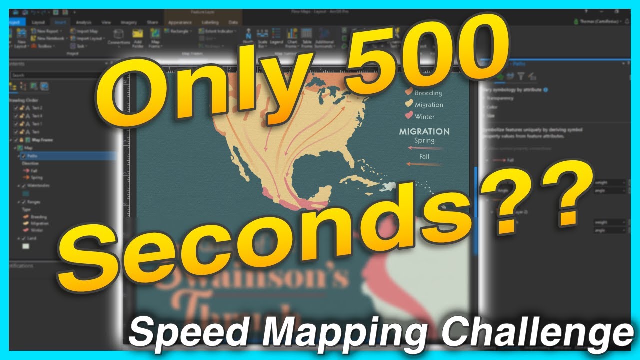 ArcGIS Pro Speed Mapping: Is 500 seconds enough to recreate this map ...