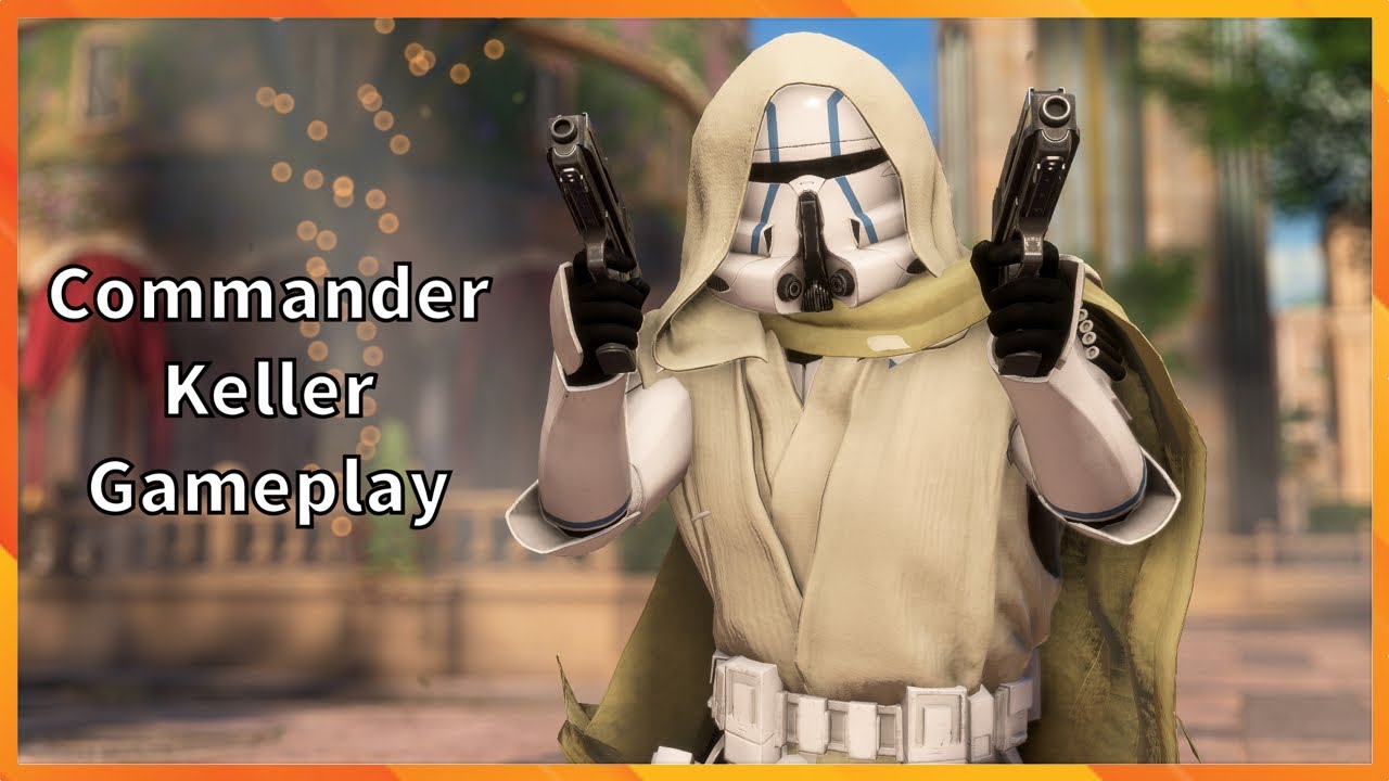 Commander Keller Gameplay Star Wars Battlefront 2 - YouTube