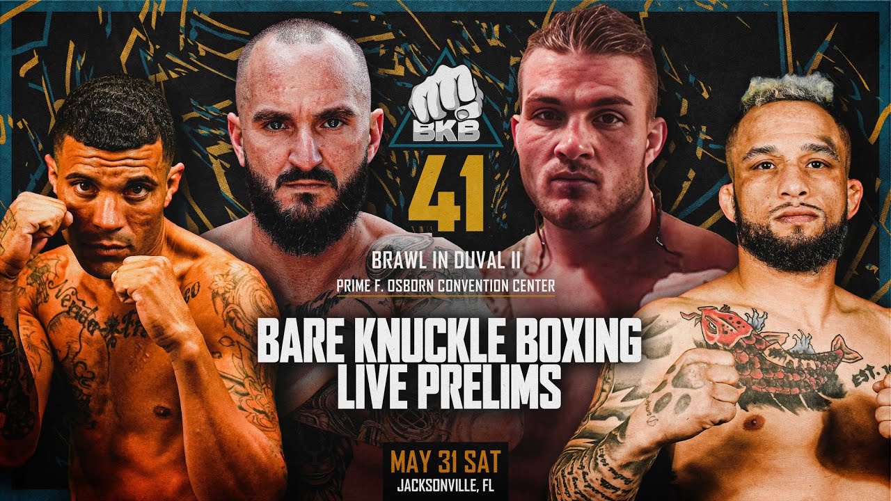 BKB 41 Brawl in Duval II: Preliminary Matches - Live and Free! - YouTube