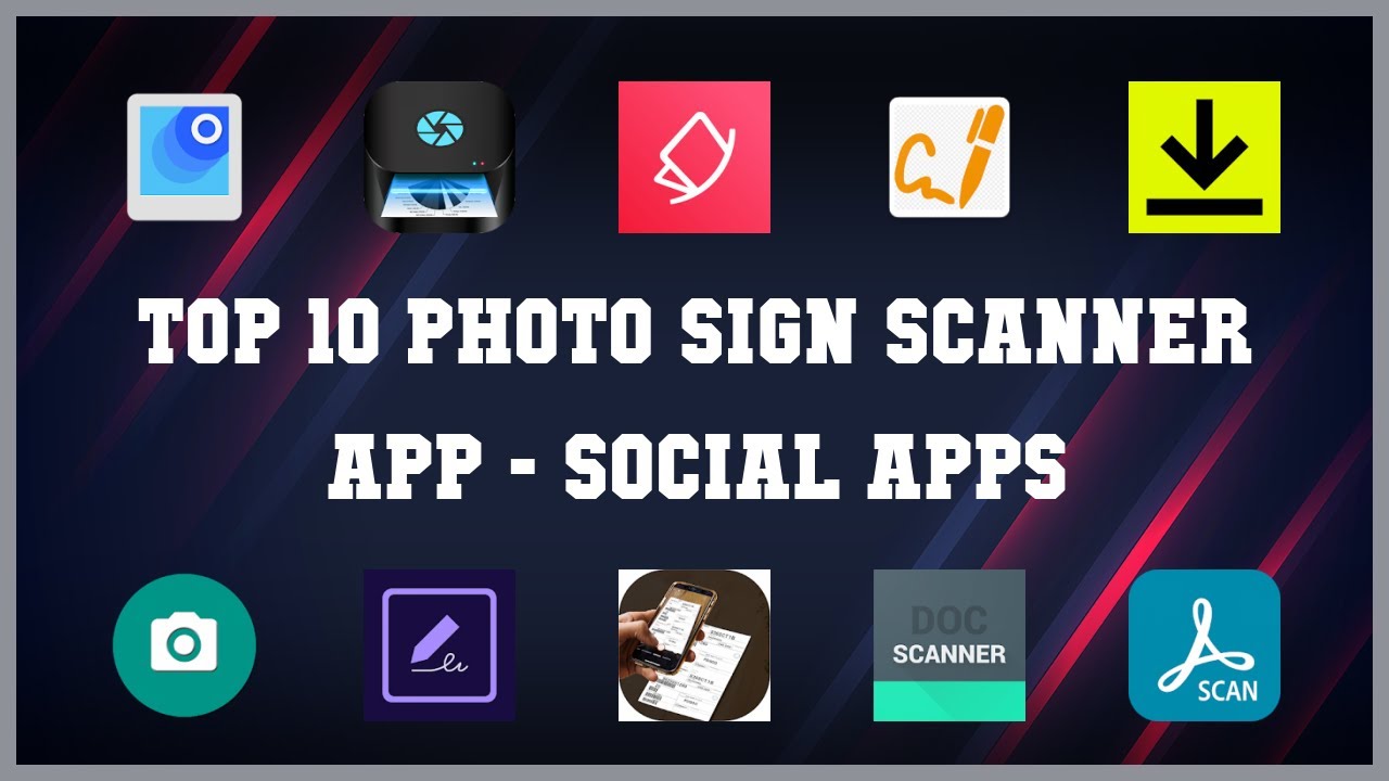 Top 10 Photo Sign Scanner App Android Apps - YouTube