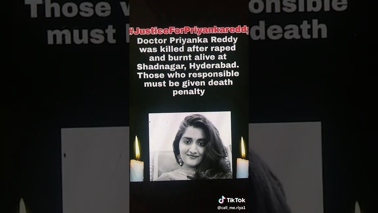 *JUSTICE FOR PRIYANKA REDDY*🙏🙏. - YouTube