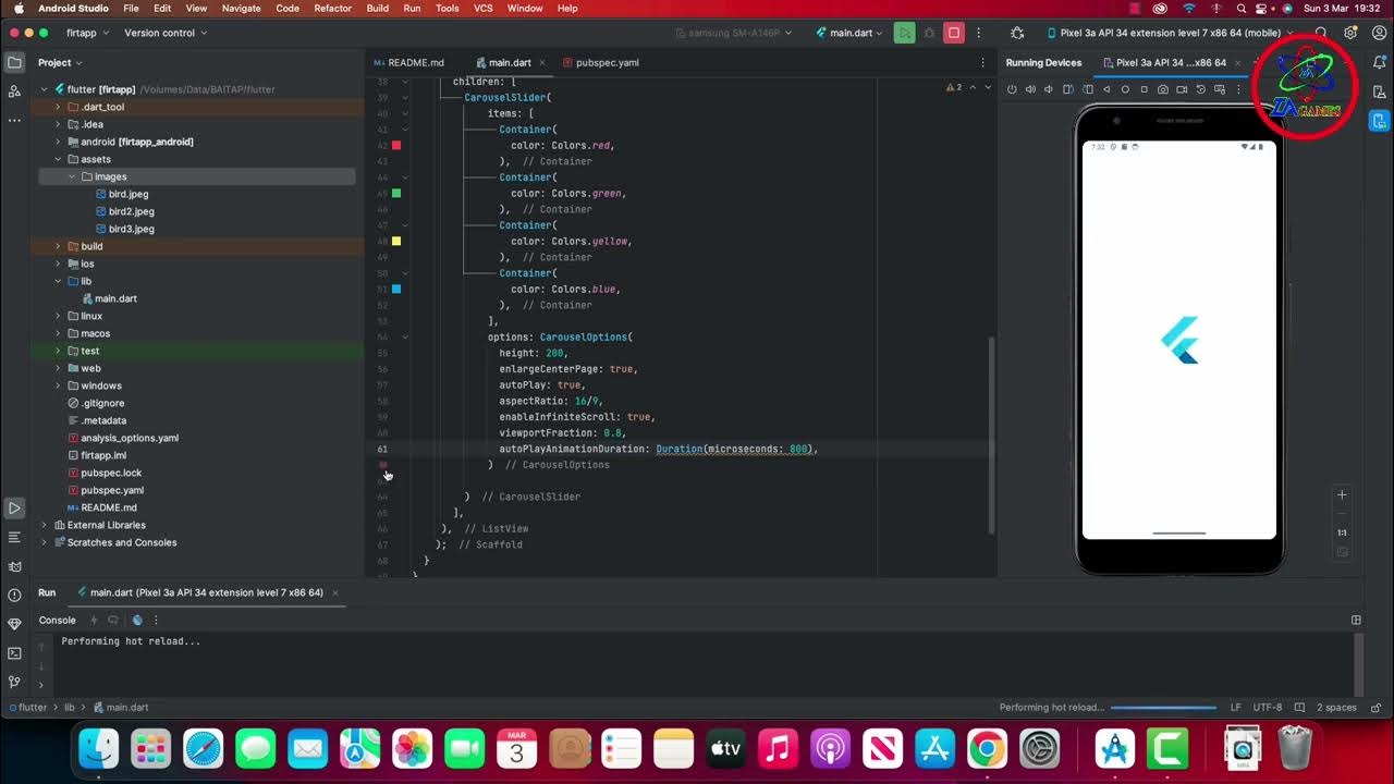 Carousel Slider Flutter Youtube