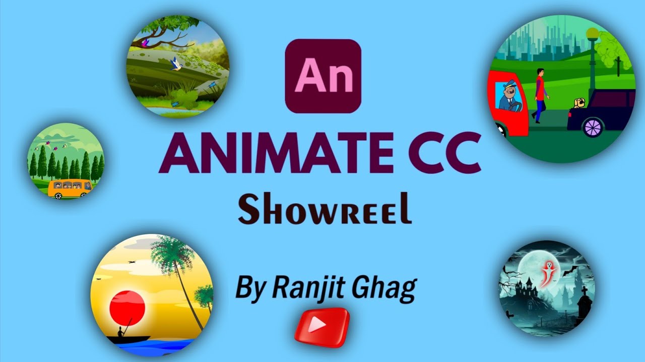 Showreel | Animate cc | 2D Animation Video - YouTube
