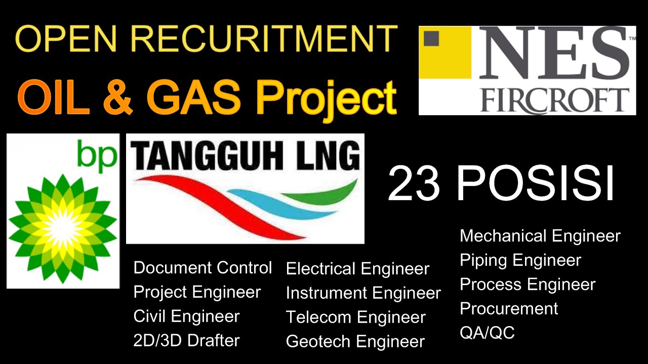 Job C - Rekrutmen Project OIL & GAS (23 Posisi) - BP Tangguh LNG - UCC ...