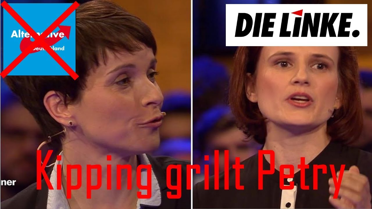 Katja Kipping GRILLT Frauke Petry!? - Ex-Afd vs. Die Linke - Olaftology ...