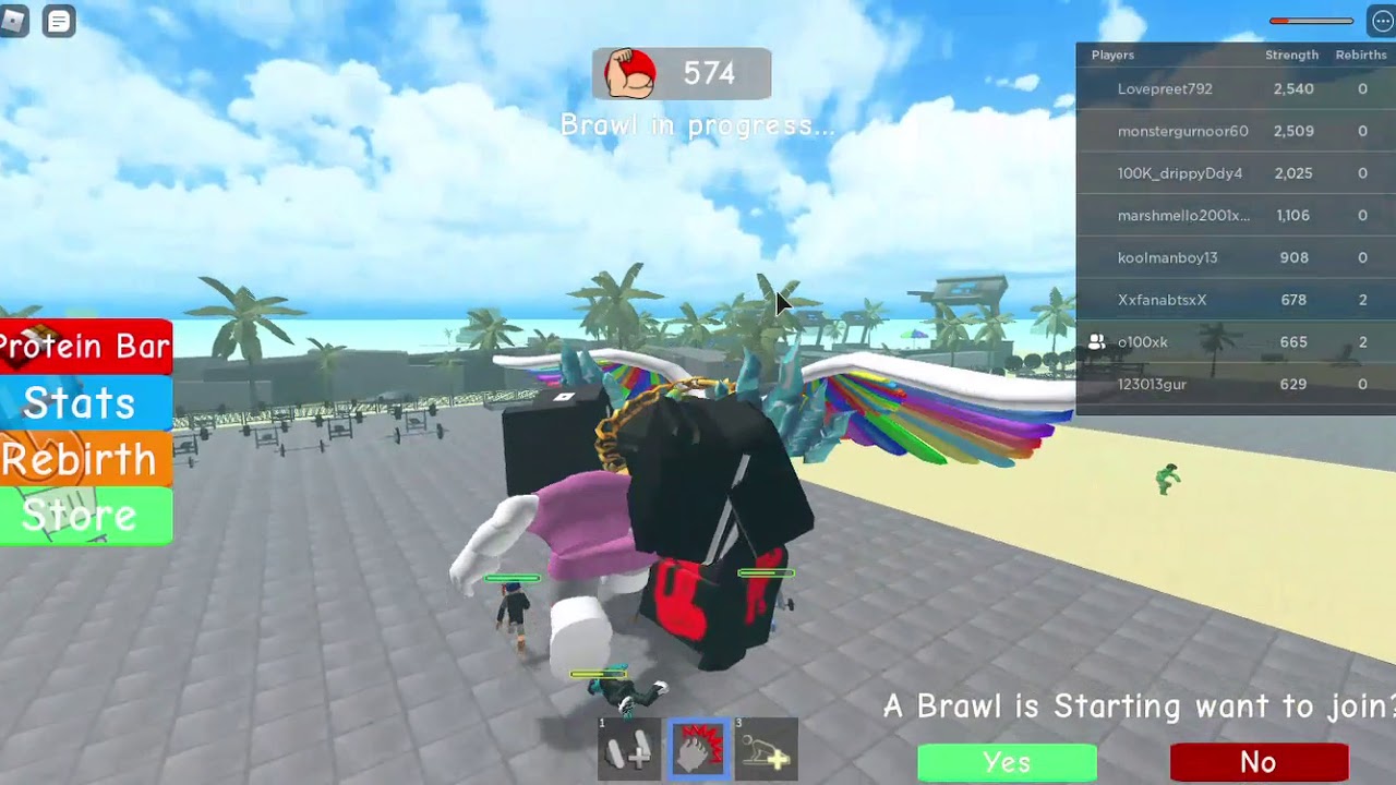 Roblox|Weight Lifting Simulator|With ONLYROBLOX14, isa27love, o100xk ...