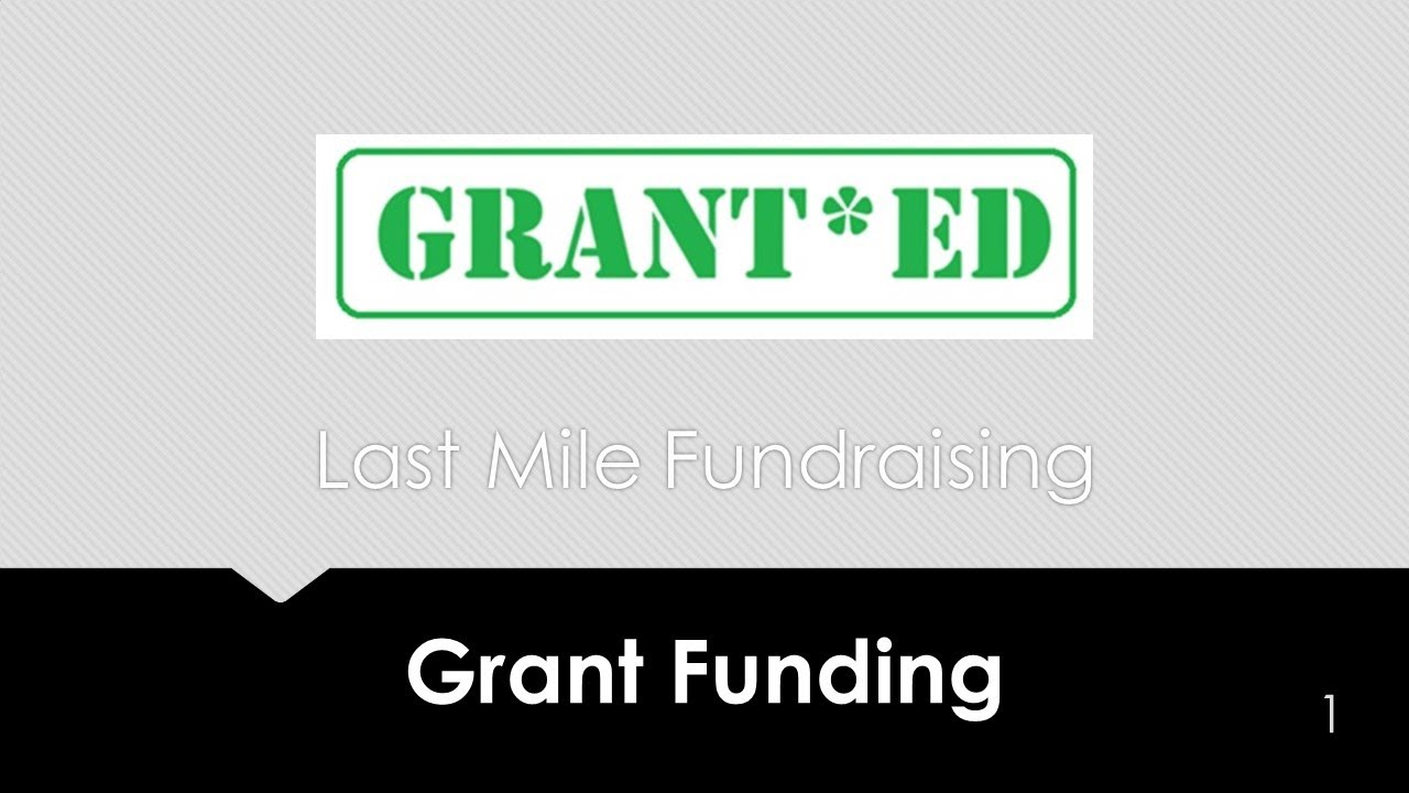 Grants Acquisition GrantEd - YouTube