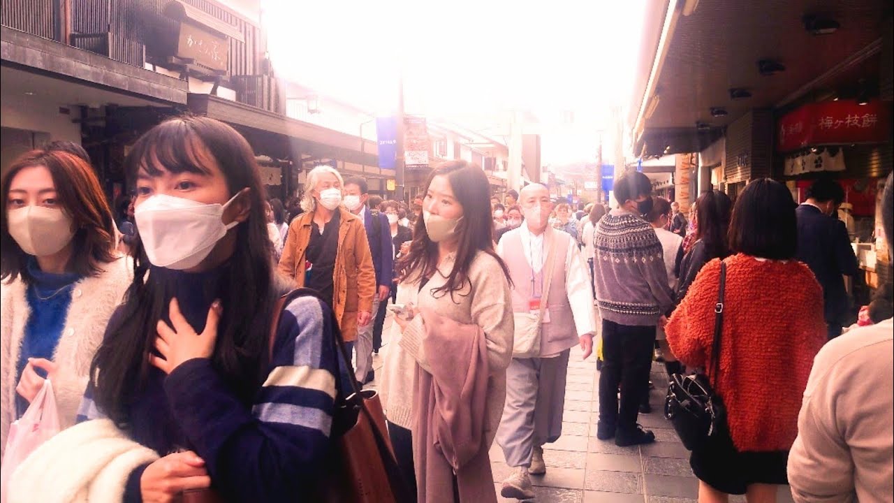 Fukuoka City Walking Tour💖🎀4k Dazahfu Tenmangu Street Gains Momentum