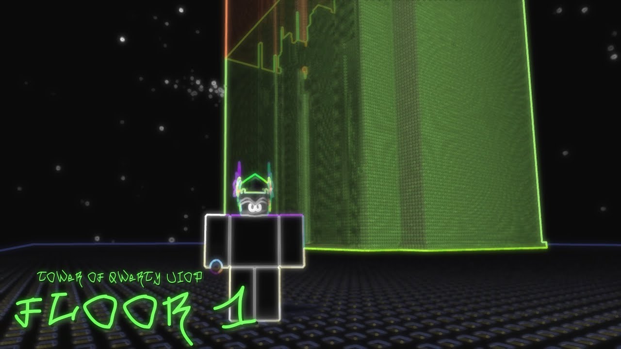 tower of qwerty uiop floor 1 (UNREAL) - YouTube
