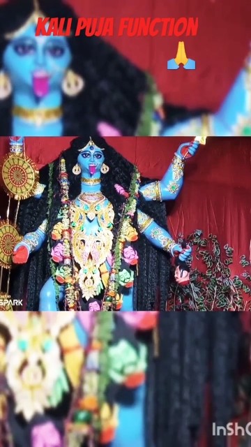 Mahakali 🙏 #Kali puja function🤩#shorts video 🔥# Omrika Payal Vlogs 💕 ...