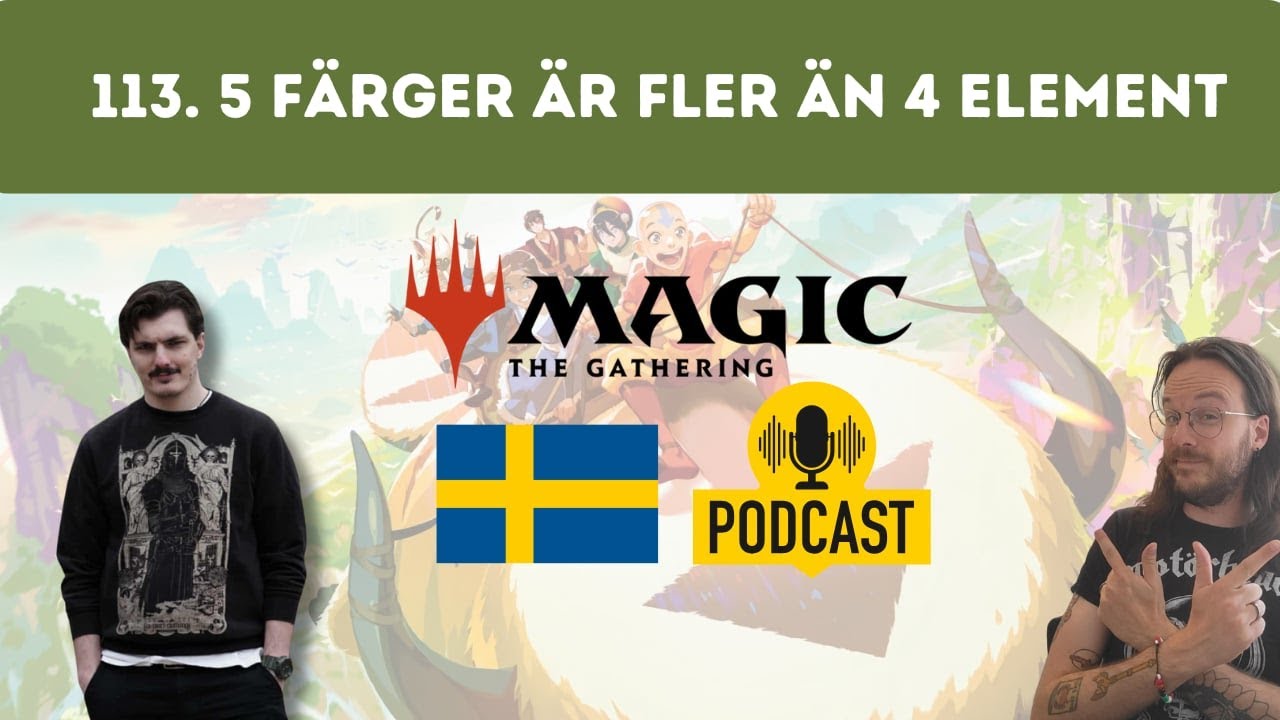 Swedish Magic Podcast - På Stacken 113. 5 färger är fler än 4 element ...