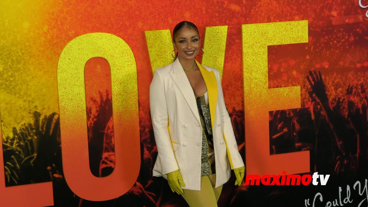 Mya "Bob Marley: One Love" Los Angeles Premiere Black Carpet - YouTube