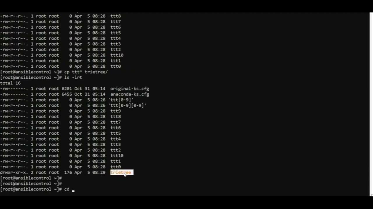 11 REDHAT FILE MANAGEMENT COMMANDS - YouTube