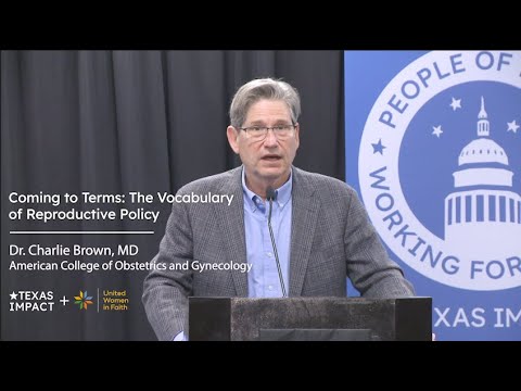 Coming to Terms: The Vocabulary of Reproductive Policy | Dr. Charlie ...