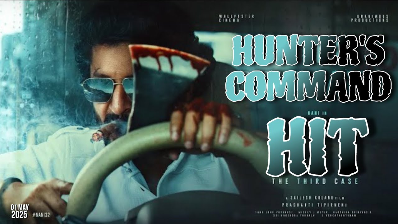 HIT New Movie Trailer In Hindi | Hunter's Command | Nani | #nanimovies ...