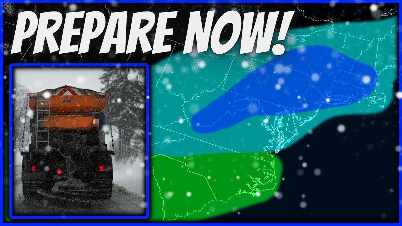 🔴BREAKING - LARGE Snow Storm Incoming For These Areas! Live Weather ...