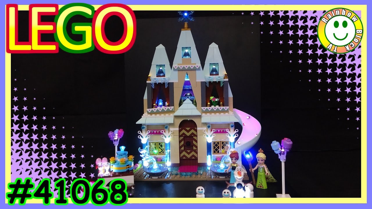 【LEGO】Disney Princess Arendelle Castle Celebration 41068【Speed Build ...