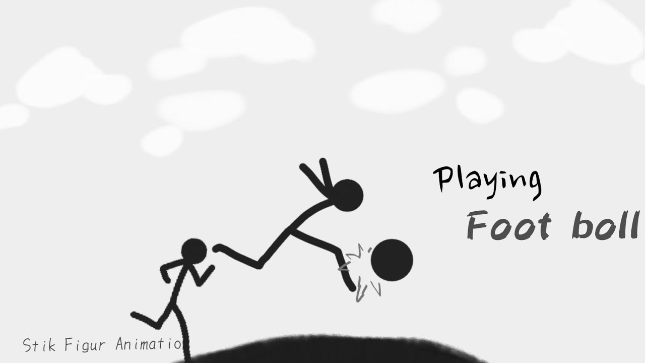#shorts PIVOT Animation - Playing Football | Stick Figure Animation (No ...