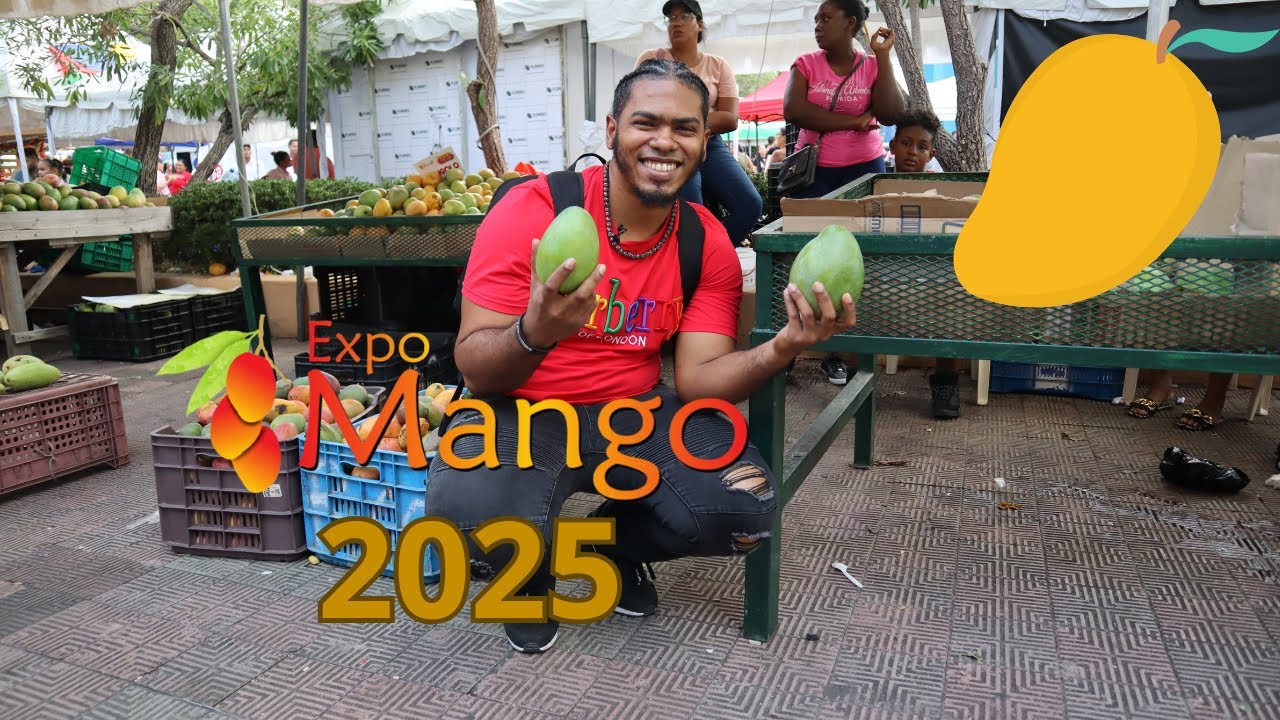 Visite la Feria del Mango en Bani - YouTube