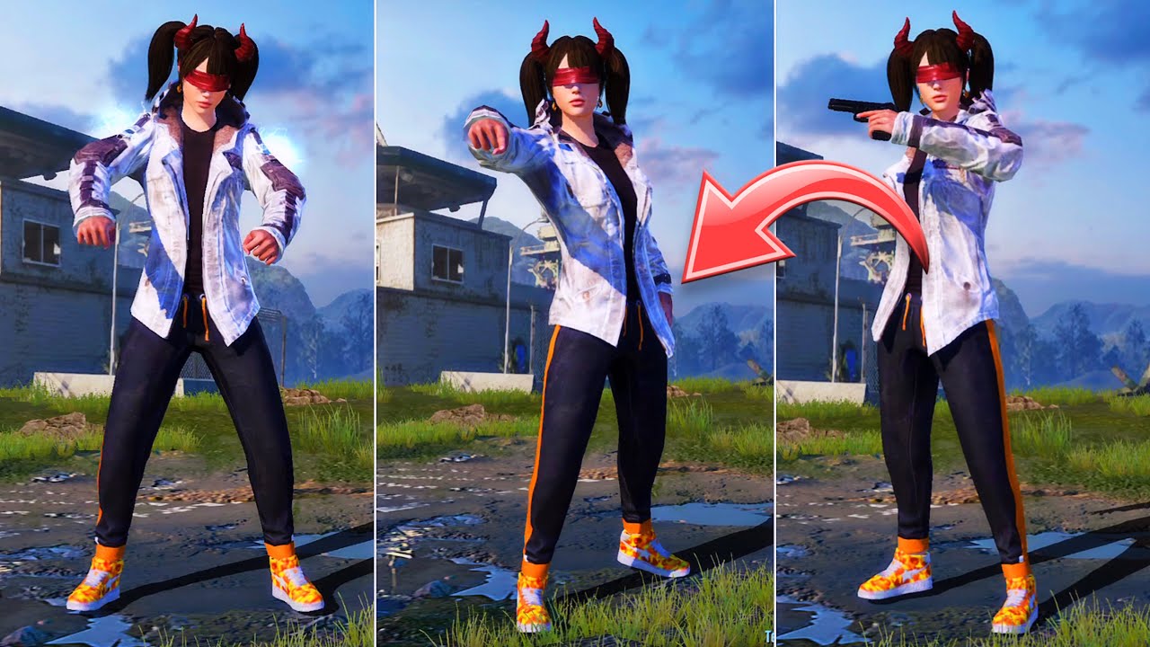 PUBG EMOTES PACK IN NEW LOBBY 🥵 || 4K QUALITY FREE EMOTES CLIPS FOR ...