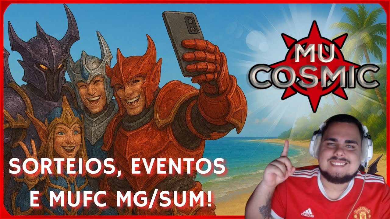 EVENTOS, SORTEIOS E MUFC MG/SUM! [MU COSMIC] 🛡️⚔️ - YouTube