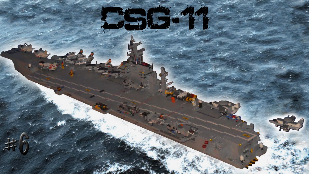 LEGO Flugzeugträger - Aircraft Carrier Landings | Flugzeugträger ...