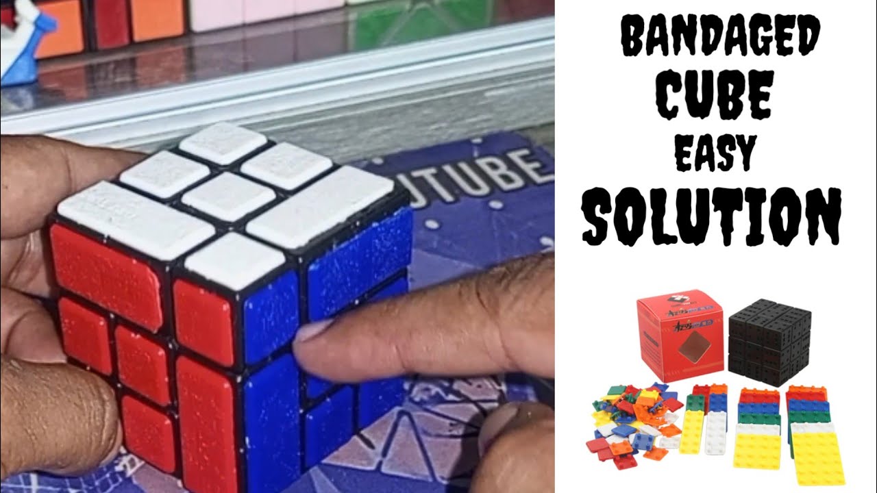 How Can Solve Bandaged Rubik Cube - YouTube
