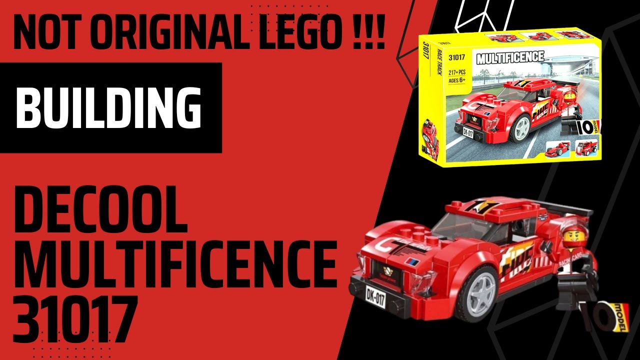 Building Decool 31017 Model #1 Race Car - YouTube