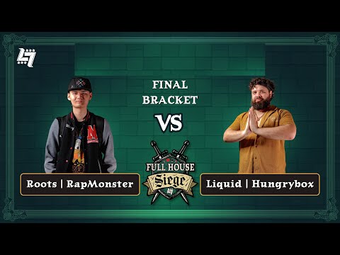 Roots | RapMonster (Luigi) vs Liquid | Hungrybox (Jigglypuff) | Winner's Quarters Full House: Siege