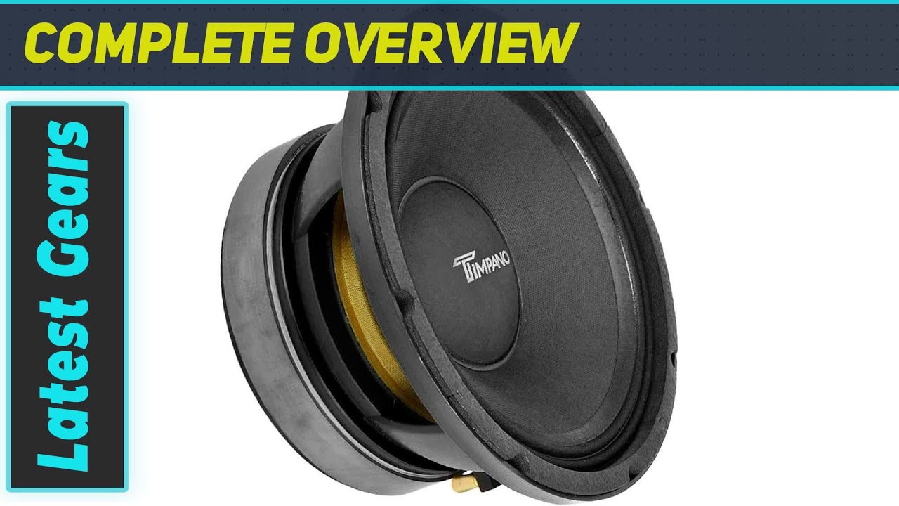Timpano TPT-MD10 PRO: Unleashing High-Performance Midrange Power! - YouTube