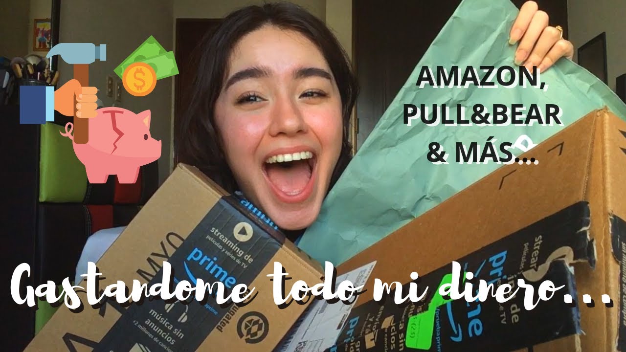¡unboxing, haul de amazon, pull&bear y más! | ali luvs meikup - YouTube