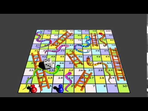 Snake & Ladders animation | mini project | Blender 3D - YouTube