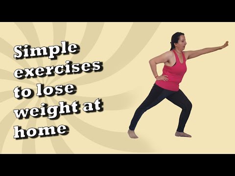 Simple exercise to lose weight at home 🏡 | Fat burning cardio workout ...