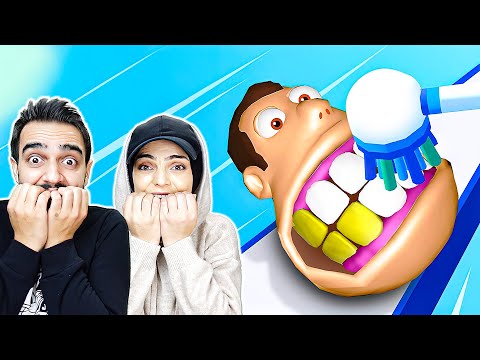 DİŞ TEMİZLEME KOŞUSU !! 😱 Teeth Run!