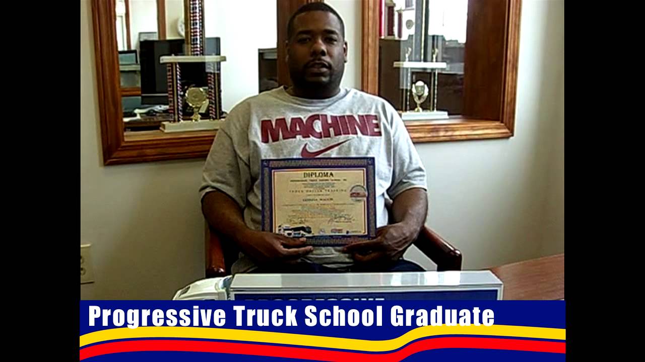 Progressive Truck School: Why Become A Truck Driver? - YouTube