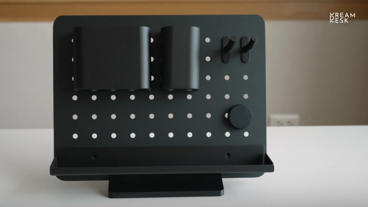 Pegboard Desktop by DreamDesk | How to use - YouTube