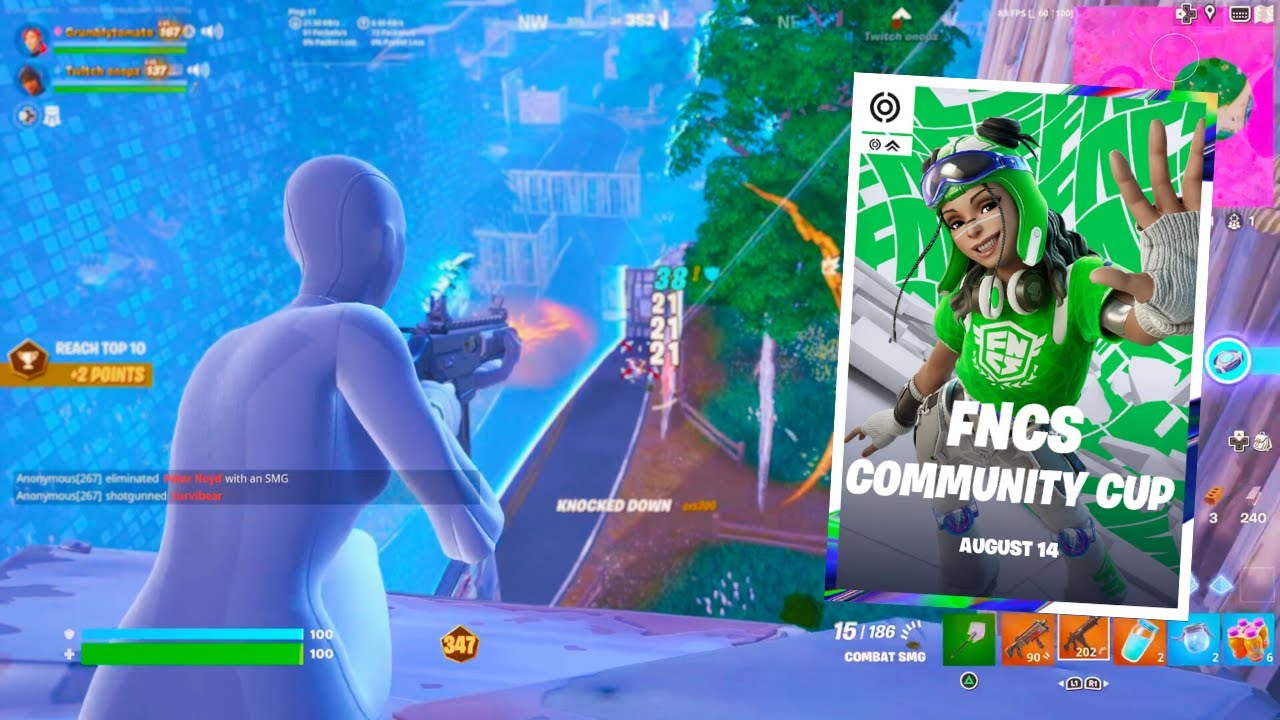 How We Got The FNCS Community Cup Skin ON CONSOLE (4K 120FPS) - YouTube