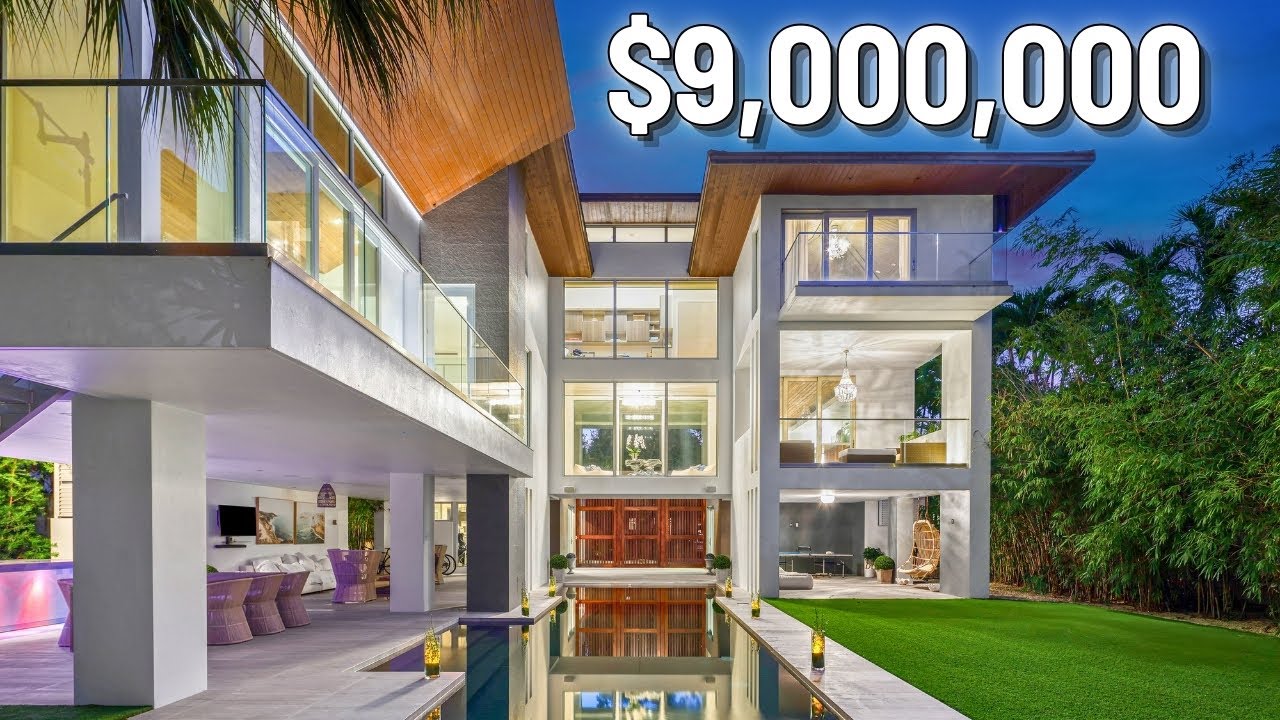 Inside a Stunning Florida Luxury Home On Sale for $9,000,000 - YouTube