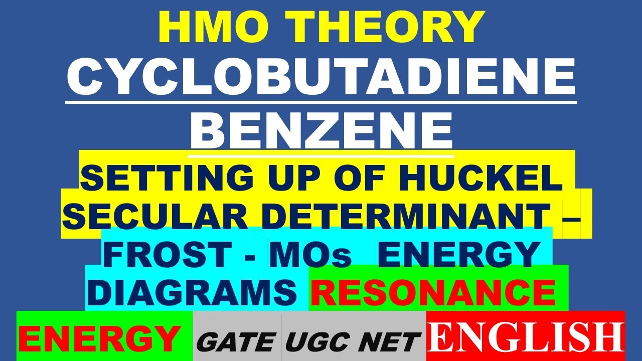 (ENGLISH) HMO THEORY CYCLOBUTADIENE BENZENE SECULAR EQ FROST MOs ENERGY ...