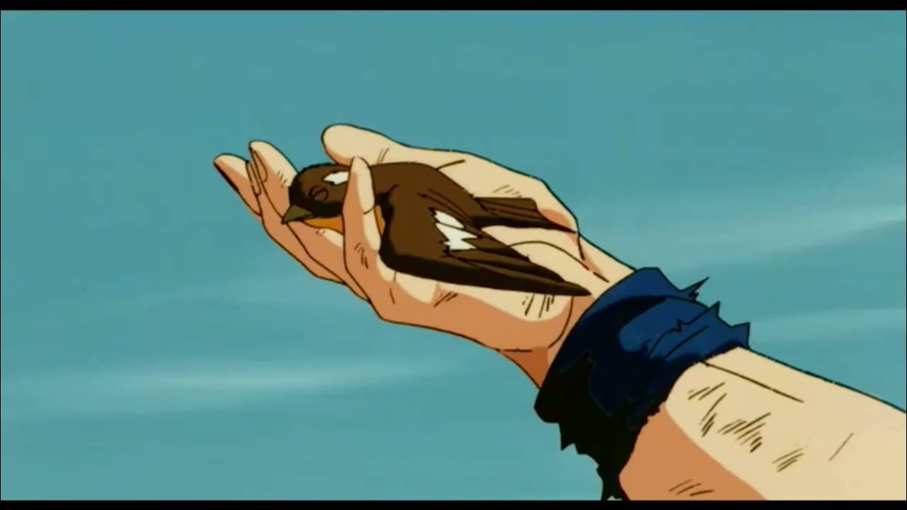 Goku revives bird but I added effects - YouTube