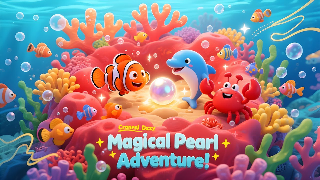 “The Magical Pearl Adventure 🐠 | Funny Talking Animals Cartoon” - YouTube