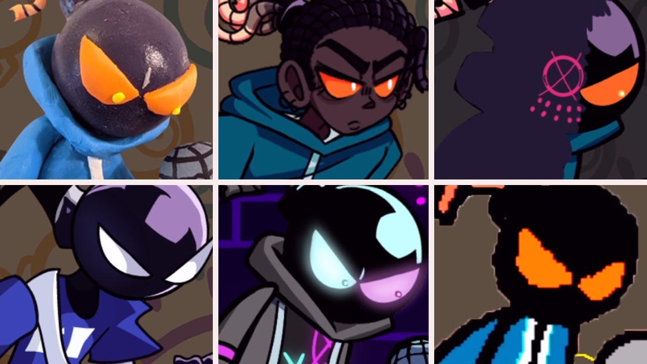 Friday Night Funkin' - Overhead but everytime it's Whitty turn a ...