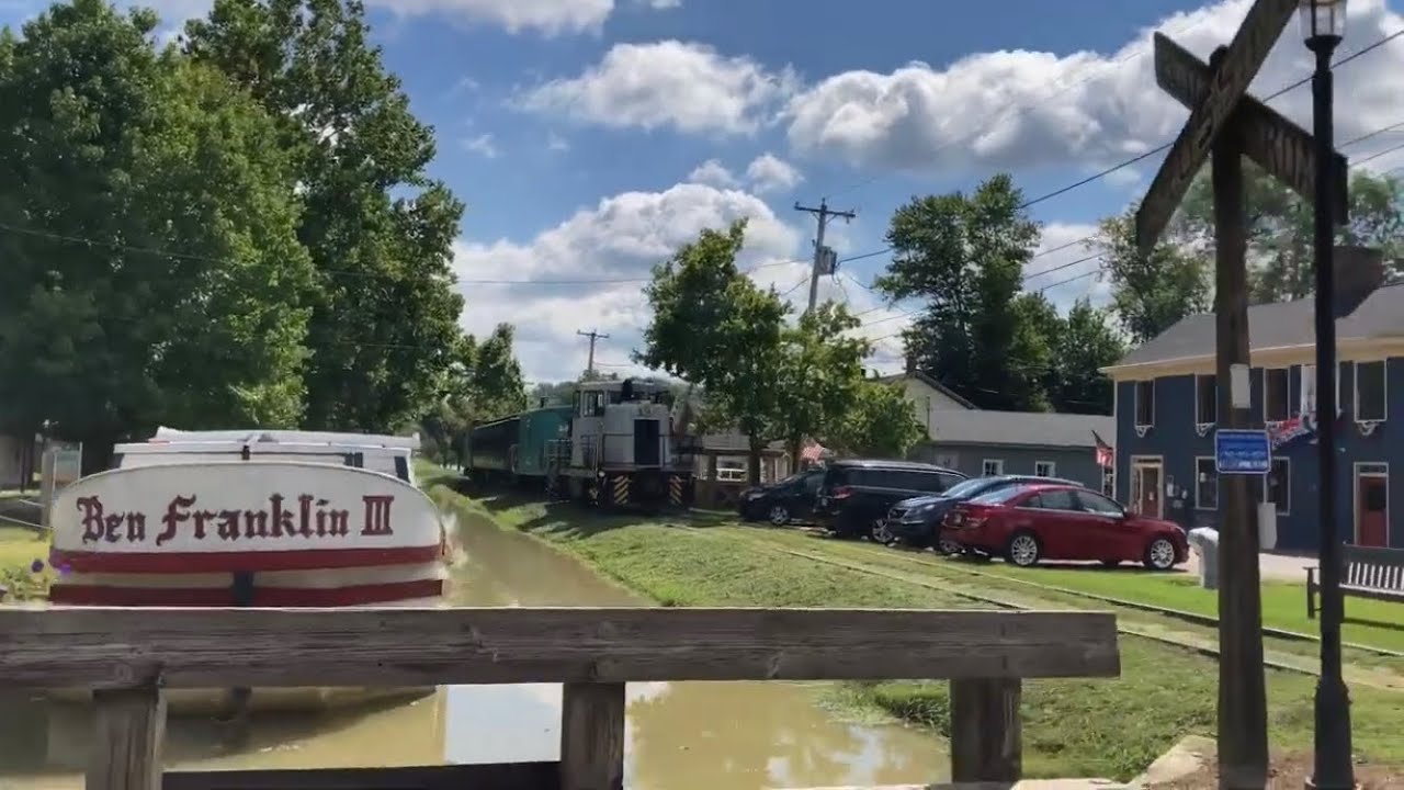Metamora Indiana Train 8-29-20 - YouTube