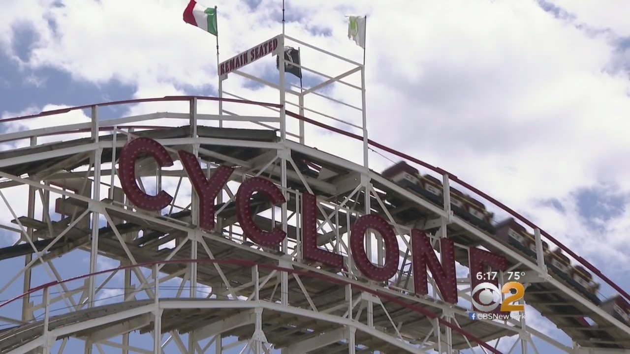 Cyclone Coaster Marks 90 Years Of Coney Island Memories - YouTube