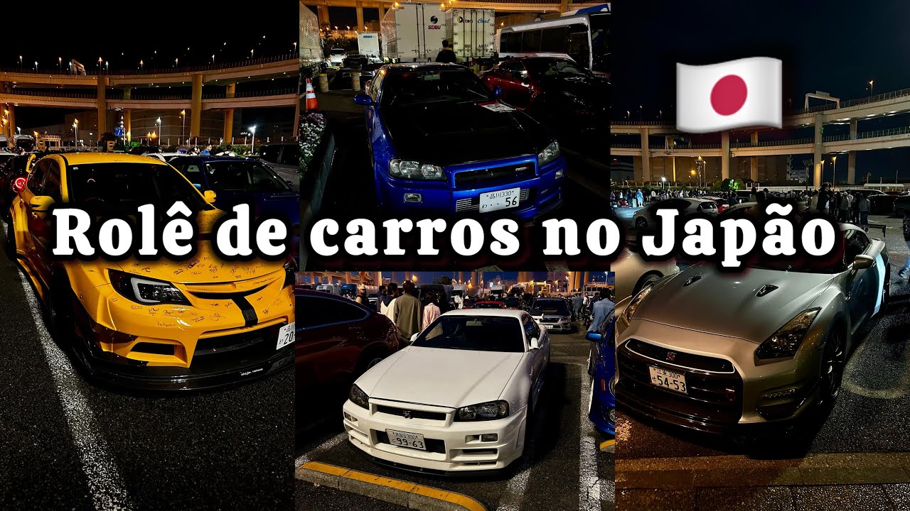 GTRs, EVOs, Subaru e muitos mais! Confira como é um rolê de carros no ...
