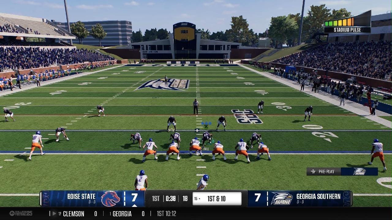Boise State vs Georgia Southern EA SPORTS College Football 25 - YouTube