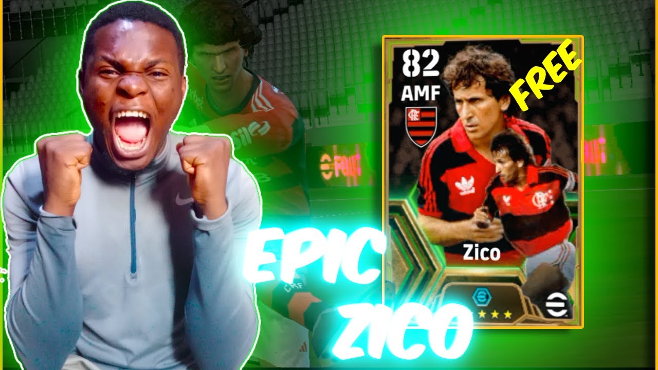How To Get 101 Epic Zico For Free efootball 2024 - YouTube