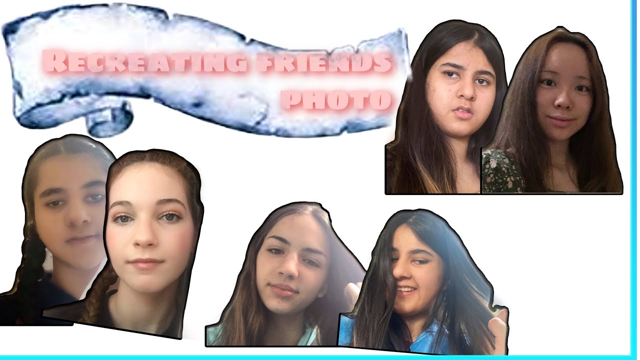 Recreating my friends photos - YouTube