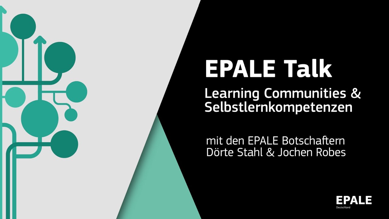 EPALE Talk: Learning Communities & Selbstlernkompetenzen - YouTube